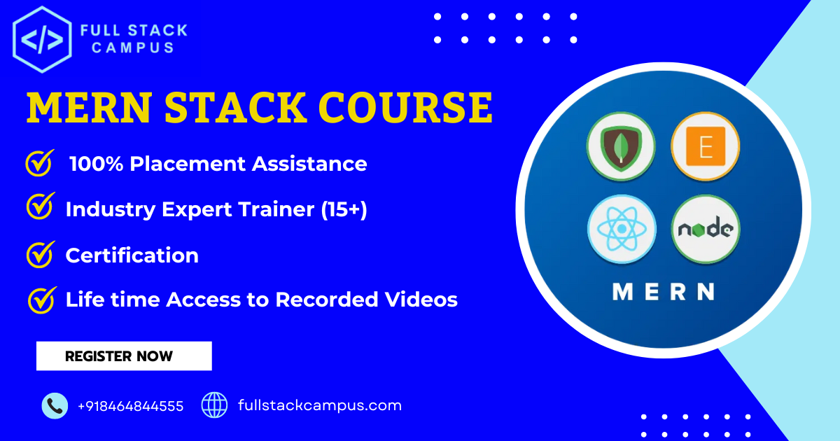 MERN Stack Course in Hyderabad #1 Best Online Training 2024