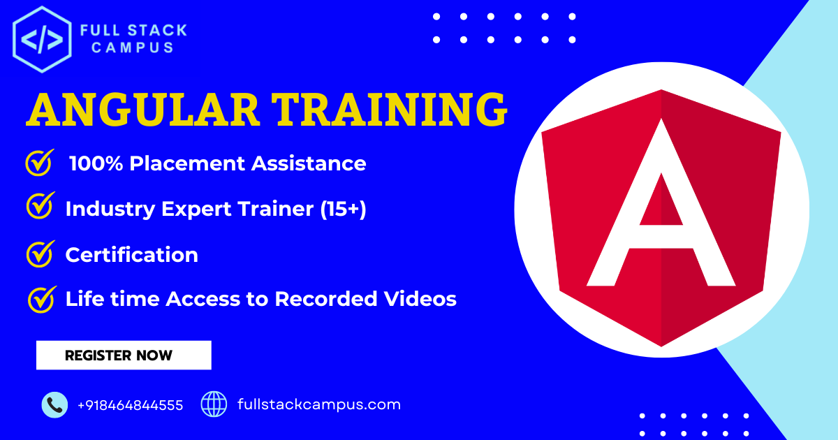 Angular Training in Hyderabad #1 Best online Course 2024