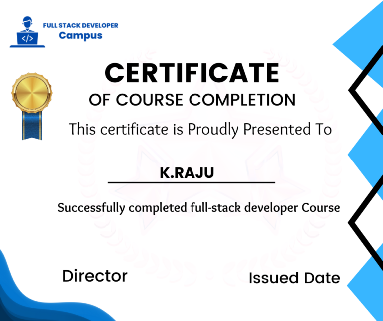 Full Stack Developer Course in Hyderabad #1 Training institute